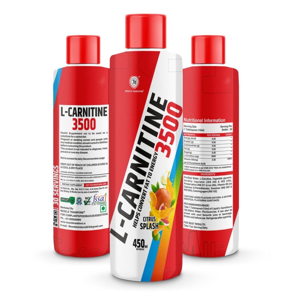 L-CARNITINE 3500MG – Muscle Transform